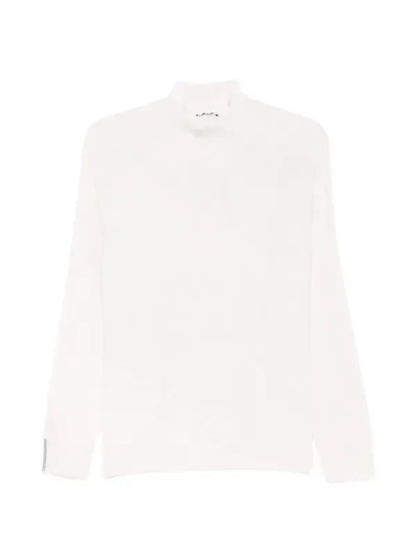 Peserico Raglan-sleeve High-neck Sweater - Neutrals