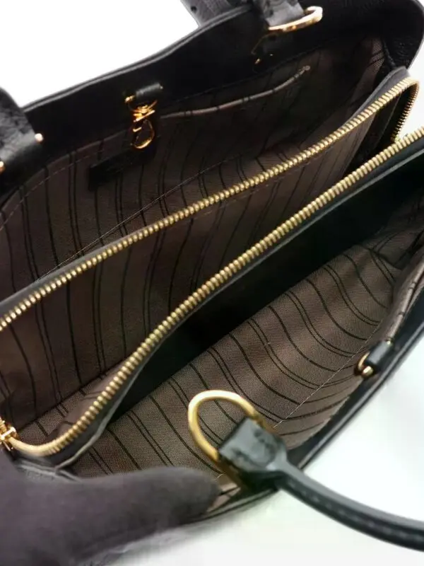 LOUIS VUITTON 2018 Bb Montaigne Monogram Empreinte Tote Bag