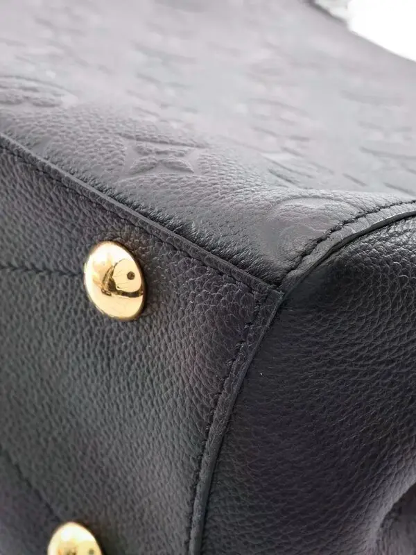 LOUIS VUITTON 2018 Bb Montaigne Monogram Empreinte Tote Bag