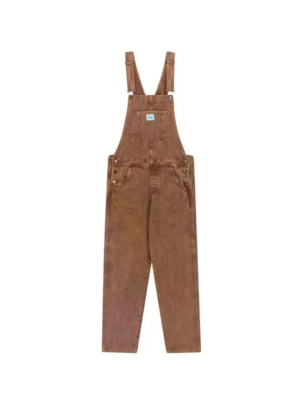 FAVORITE PEOPLE Train Station Garment-dyed Overalls