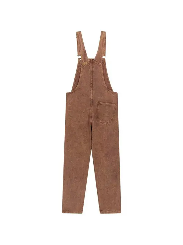 FAVORITE PEOPLE Train Station Garment-dyed Overalls
