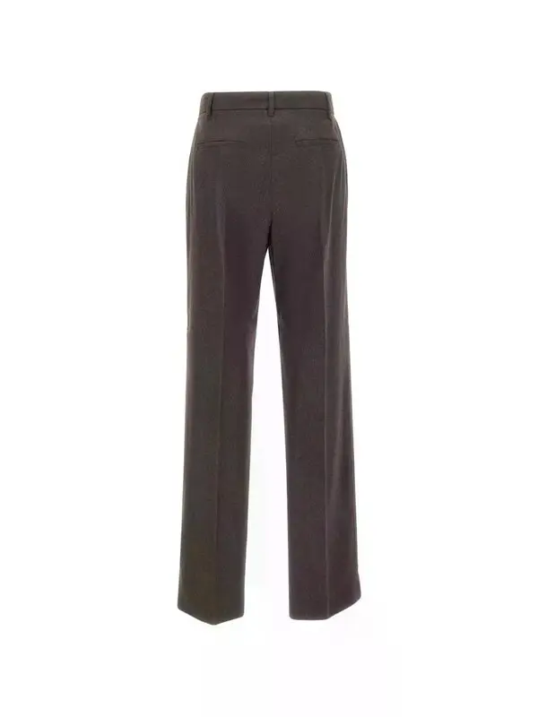 Max Mara Cottage Wool-flannel Trousers