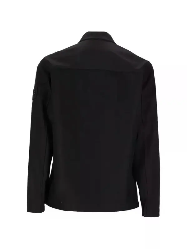 Stone Island 1200020 Wool Nylon Flannel_s.i. Ghost Overshirt