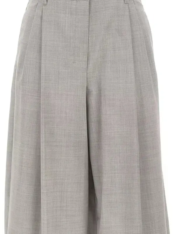 Max Mara Pleated Wide-leg Trousers