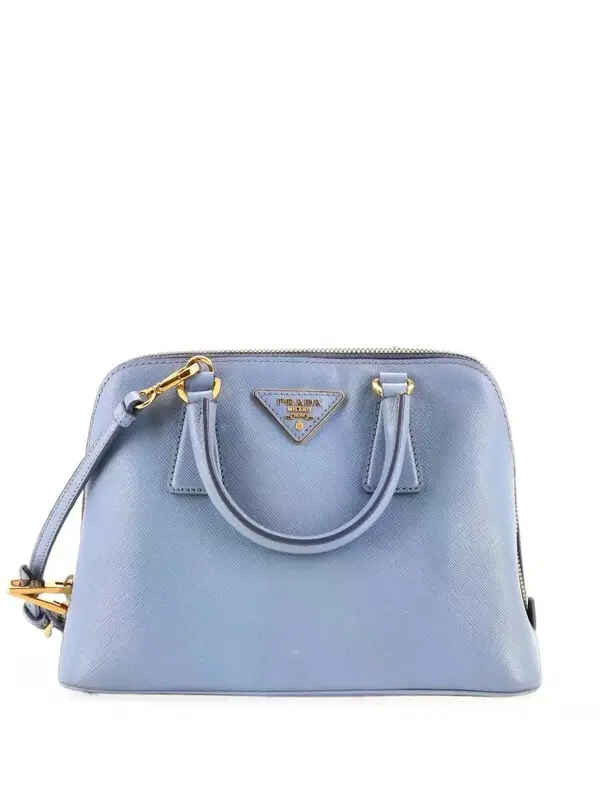 Prada Promenade Bag Saffiano Leather Small Satchel