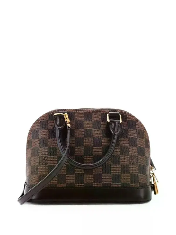 LOUIS VUITTON Alma Handbag Damier Bb Shoulder Bag - Brown