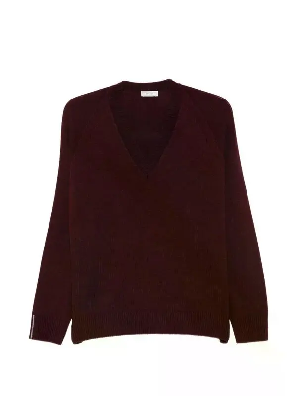 Peserico V-neck Raglan-sleeve Sweater