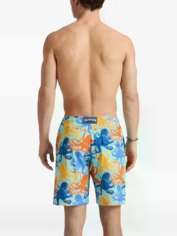 Vilebrequin Octopussy Swim Shorts - Blue
