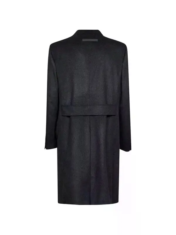Zegna Double-breasted Peak-lapel Coat