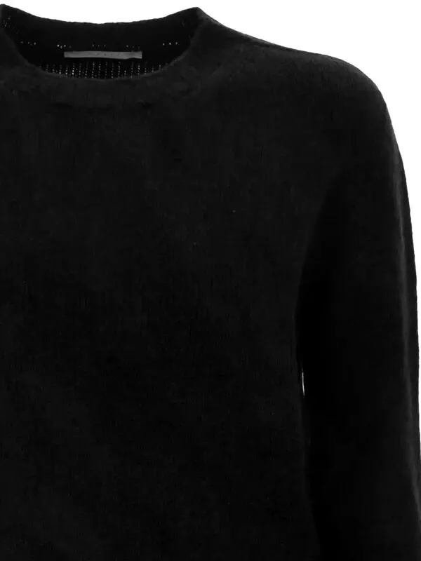 OLIVER LATTUGHI Crew-neck Ribbed-trim Sweater