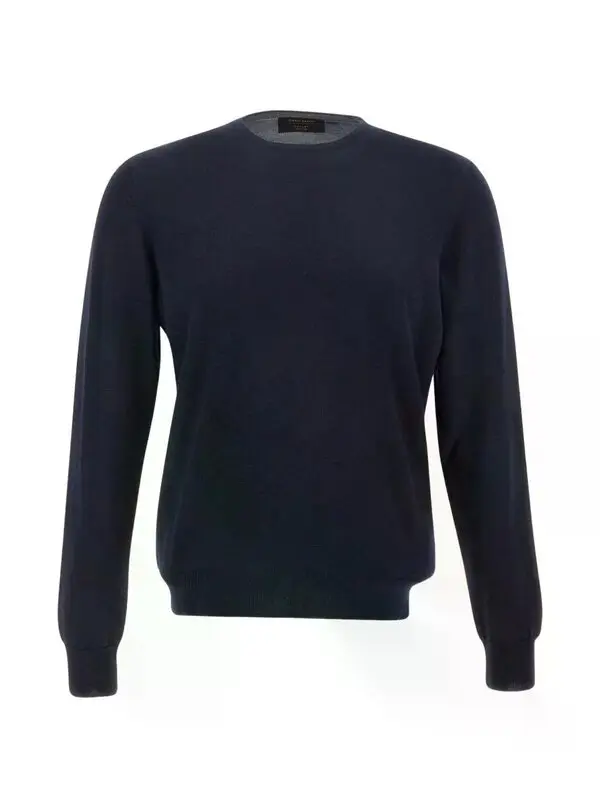 GRAN SASSO Crew-neck Sweater - Blue