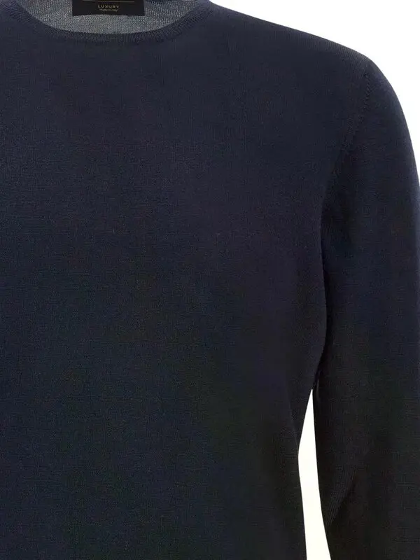GRAN SASSO Crew-neck Sweater - Blue
