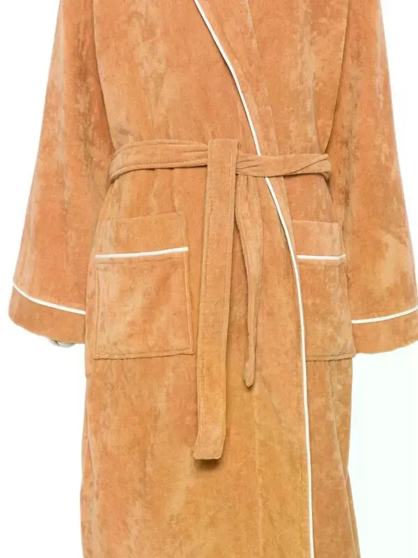 Gant Solid Velour Piped Robe