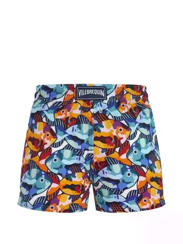 Vilebrequin Pacu Printed Swim Shorts - Blue