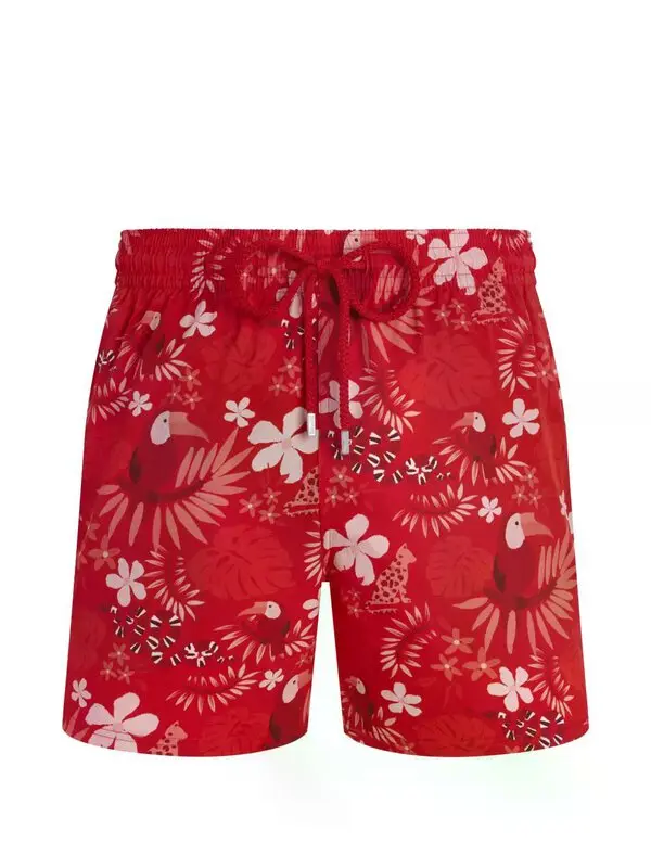 Vilebrequin Printed Swim Shorts - Red
