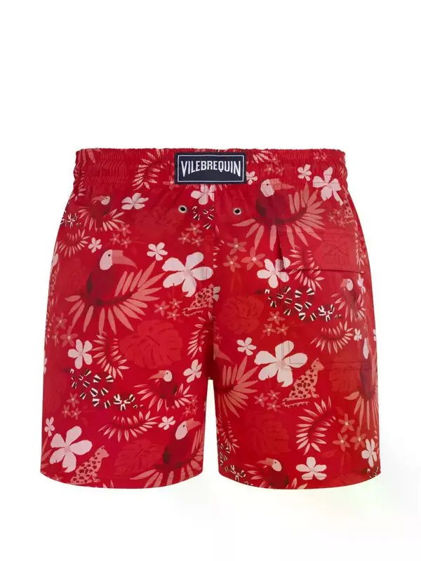 Vilebrequin Printed Swim Shorts - Red