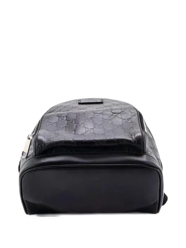 Gucci Signature Pocket Guccissima Leather Small Backpack