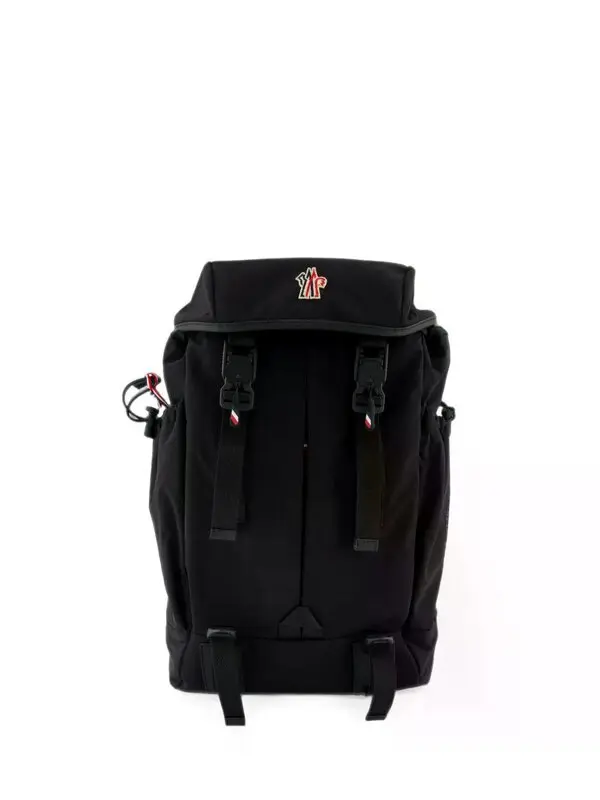 Moncler Leather-trimmed Buckle-fastening Backpack