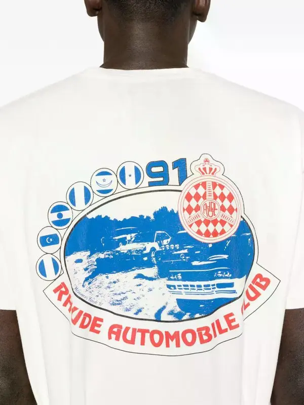 Rhude Graphic-print Cotton T-shirt