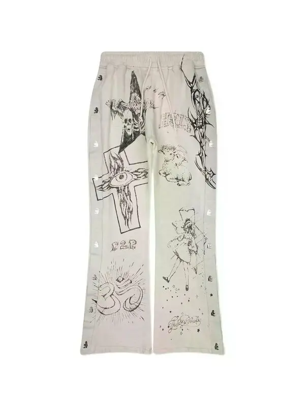 HELLSTAR Graphic-print Track Pants