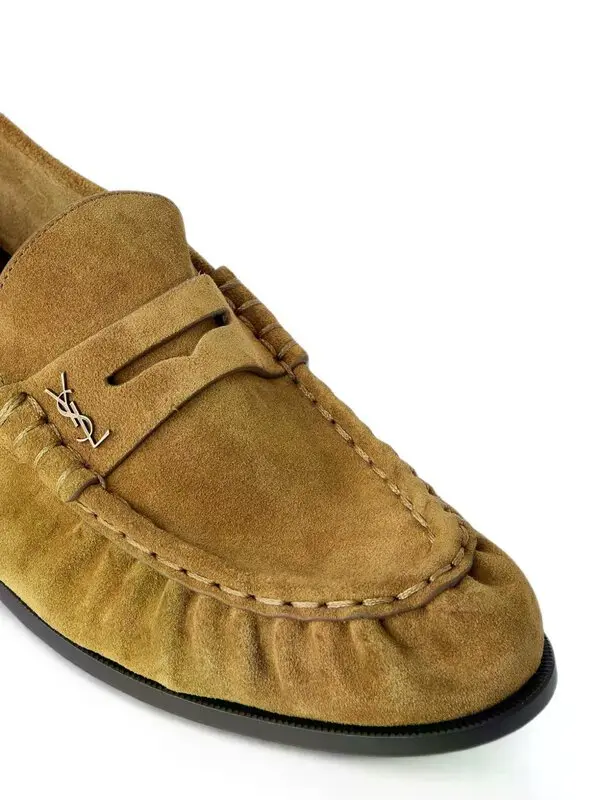 Saint Laurent Suede Loafers