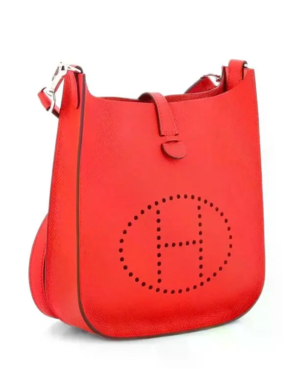 Hermès Evelyne Sellier Bag Epsom Tpm Shoulder Bag - Red