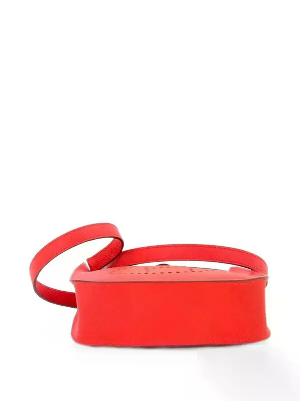 Hermès Evelyne Sellier Bag Epsom Tpm Shoulder Bag - Red