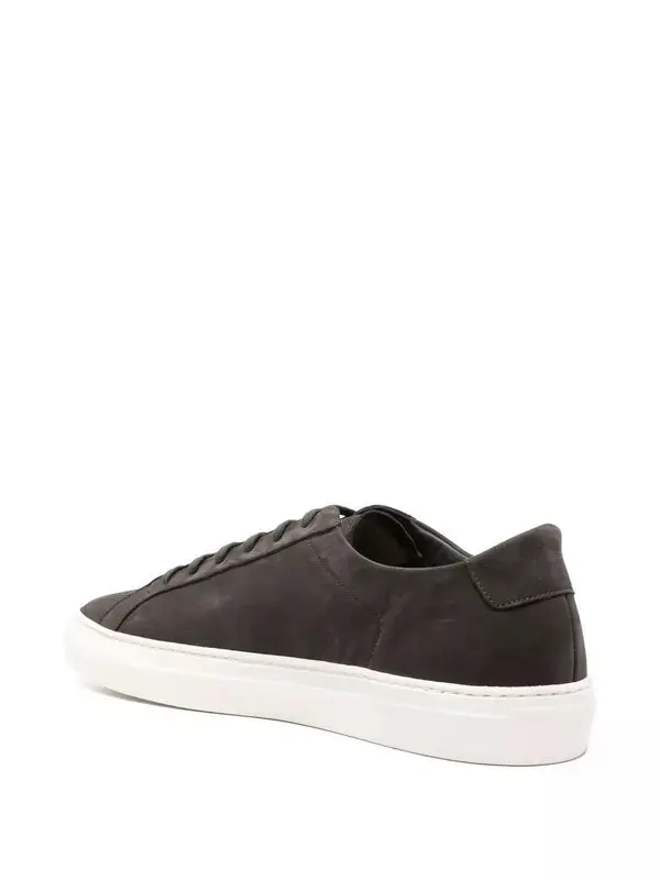COMMON PROJECTS Gold-tone Serial Number Sneakers - Grey
