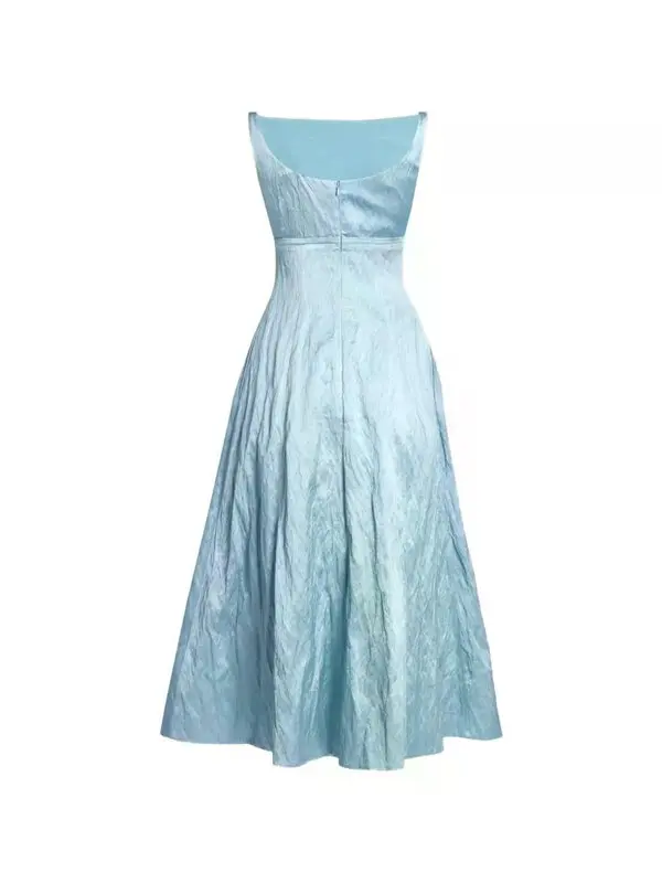 Erdem Embroidered Textured Dress