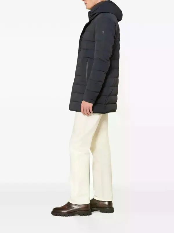 DUNO Quilted Hooded Coat