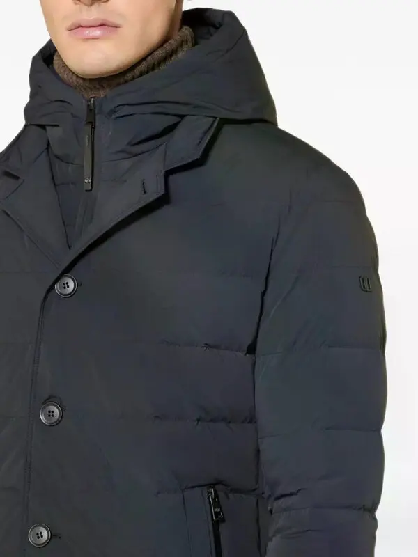 DUNO Quilted Hooded Coat