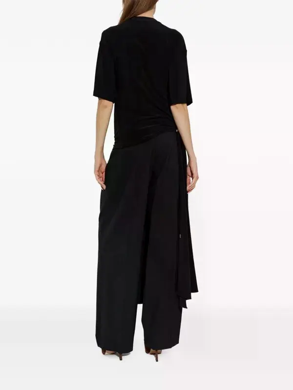 Sportmax Geranio Gathered Asymmetric Top