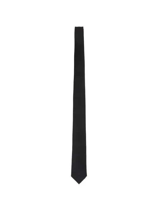 Balenciaga Logo-embroidered Wool Tie