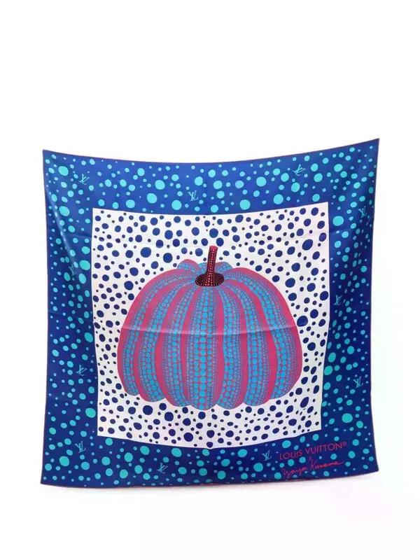 LOUIS VUITTON 2023 X Yayoi Kusama Silk Scarf