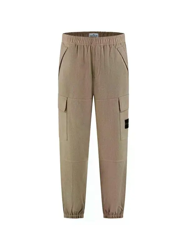 Stone Island 3100050 Wool Nylon Flannel-tc Joggers