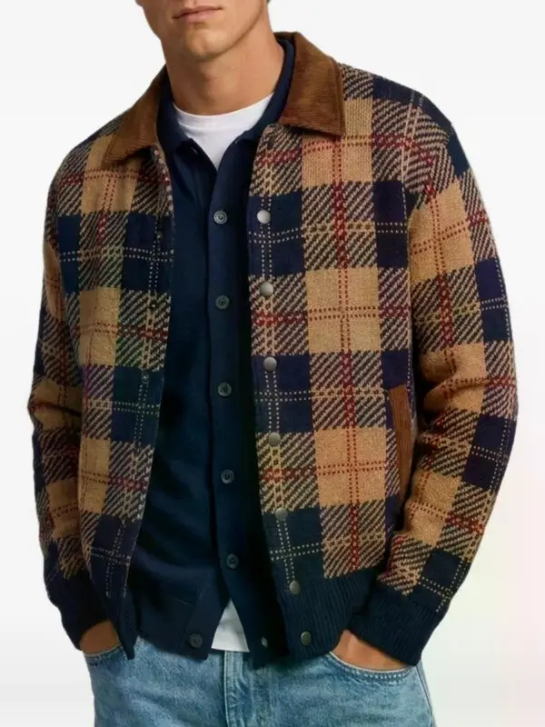 Guest In Residence Plaid-pattern Jacket