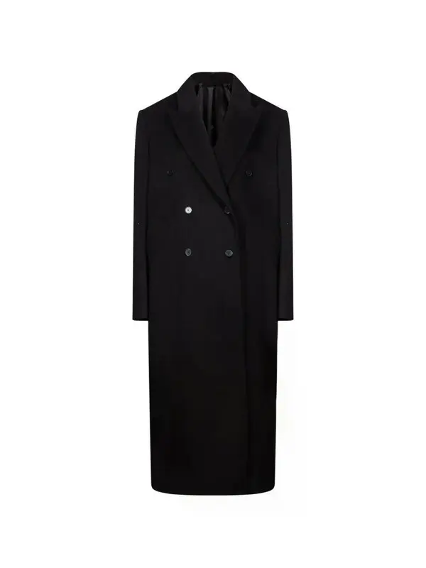 Loulou De Saison Rosco Lds Double-breasted Peak-lapels Coat