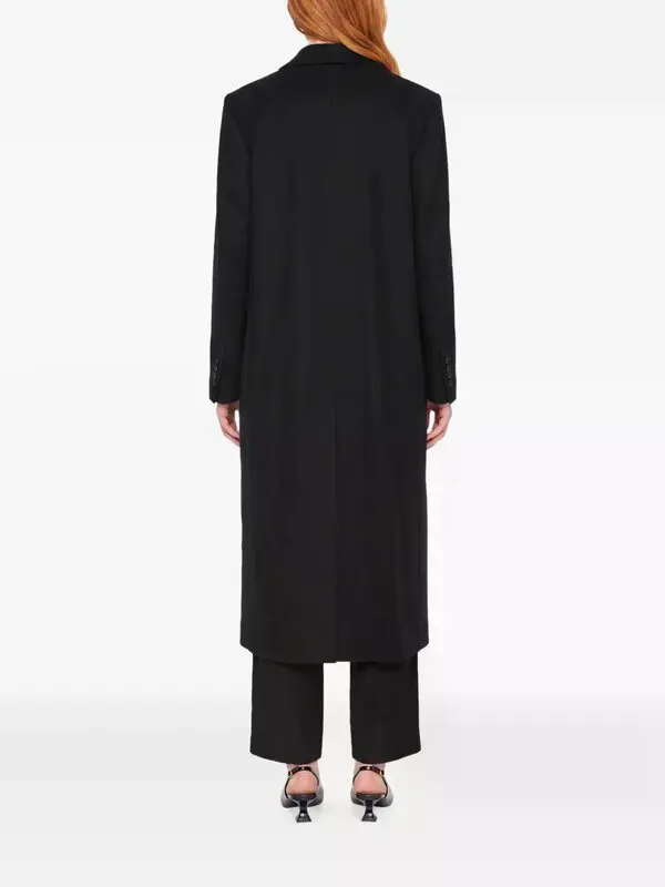 Loulou De Saison Rosco Lds Double-breasted Peak-lapels Coat