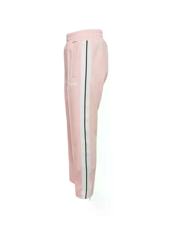 Palm Angels Logo-print Striped Track Pants