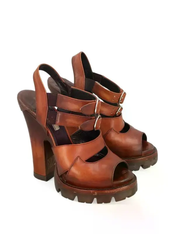 Prada Buckle-fastening Platform Sandals