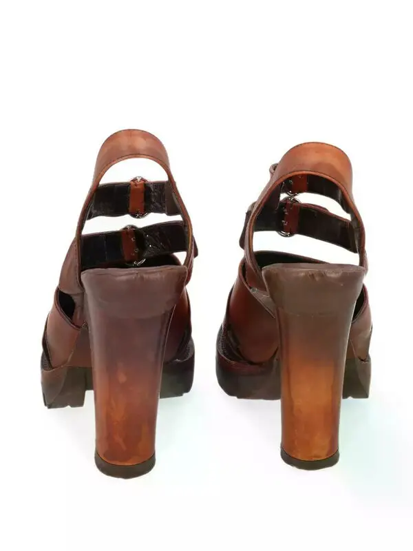 Prada Buckle-fastening Platform Sandals