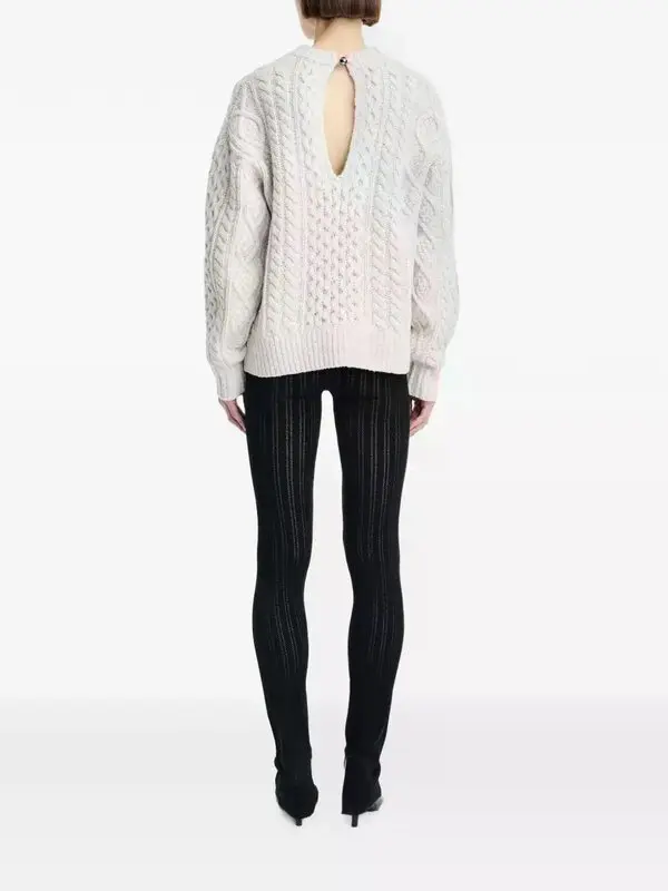 Maria Mcmanus Tear Drop Aran Sweater
