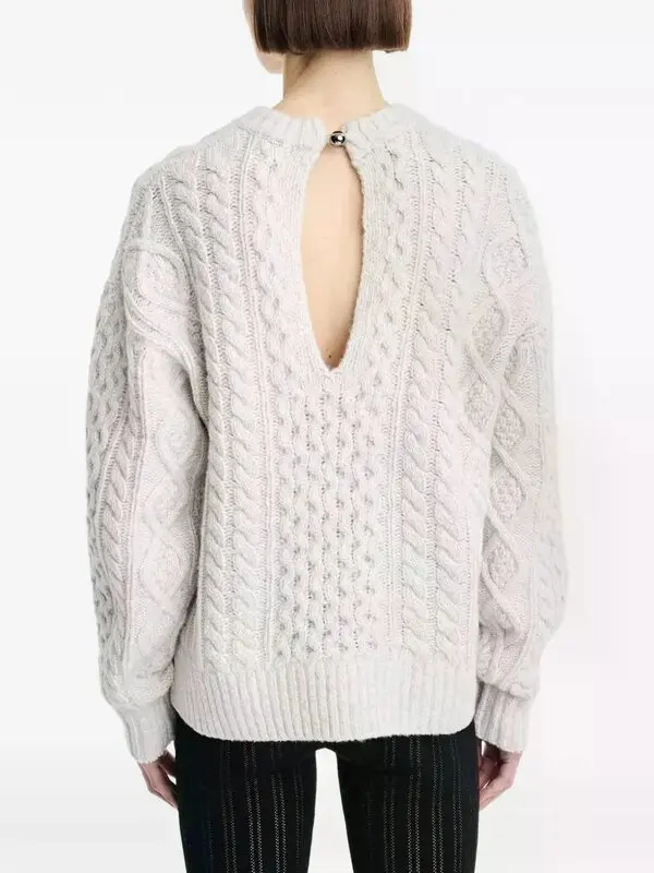 Maria Mcmanus Tear Drop Aran Sweater
