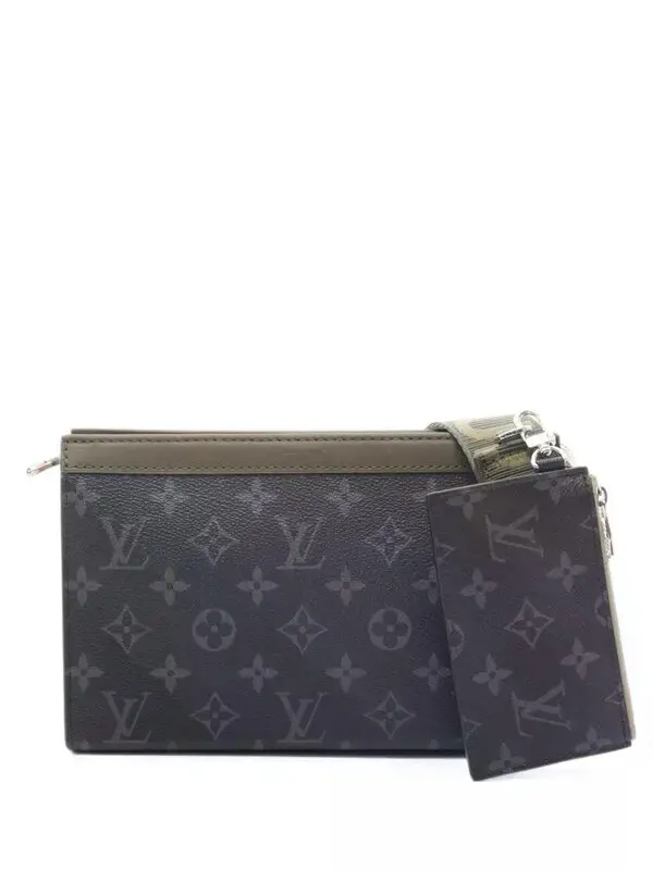 LOUIS VUITTON 2021 Gaston Monogram Eclipse Shoulder Bag - Black