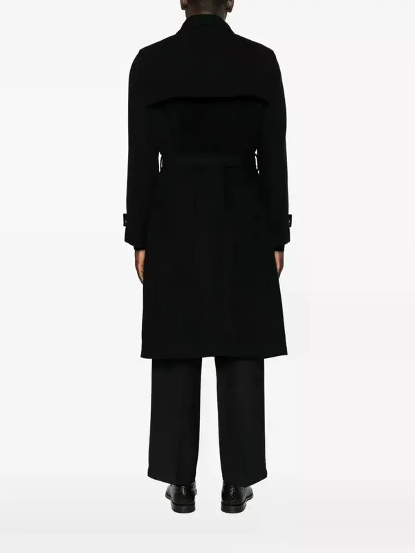 HEVO Double-breasted Belted Coat