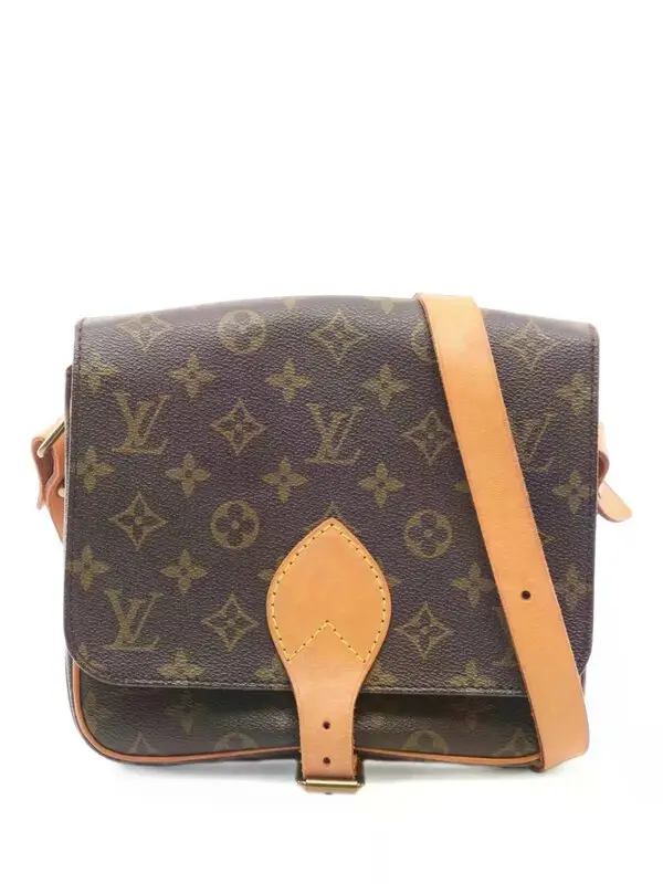 LOUIS VUITTON 1989 Mm Cartesier Shoulder Bag - Brown