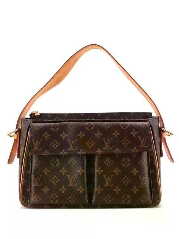 LOUIS VUITTON Viva Cite Handbag Monogram Canvas Gm Shoulder Bag