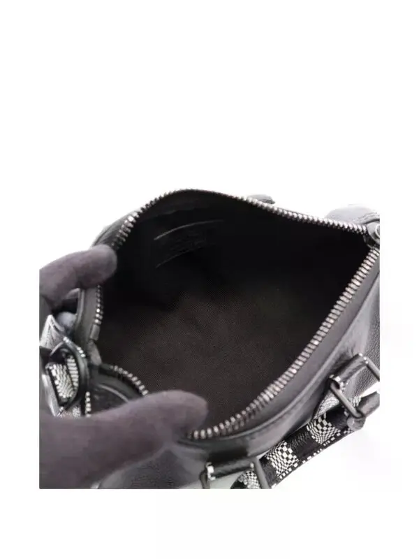 LOUIS VUITTON 2021 Xs Damier Distorted Keepall Handbag