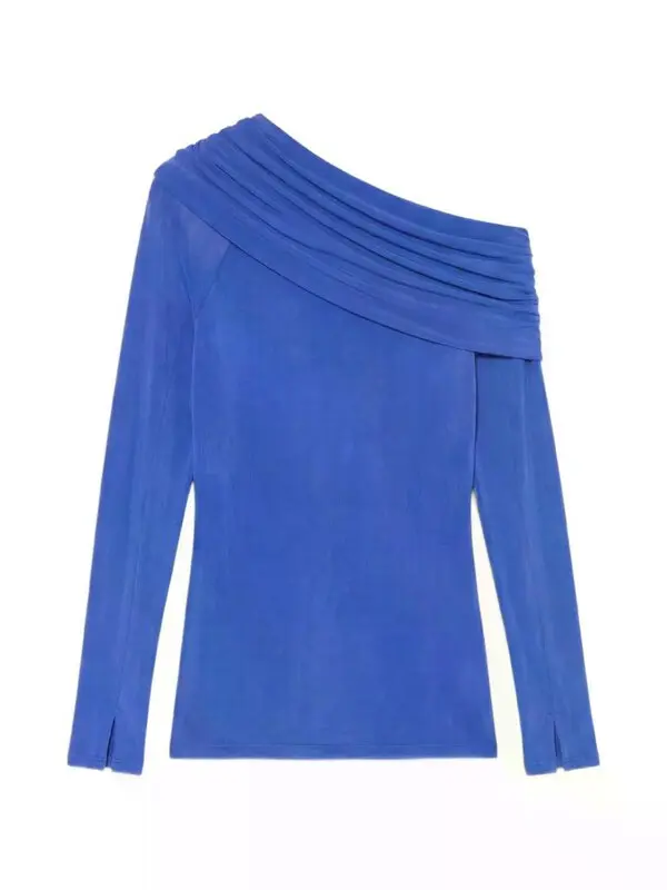 PEACHY DEN Kylie Cold-shoulder T-shirt