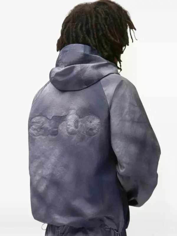 ARTE ANTWERP Faded-effect Hooded Jacket